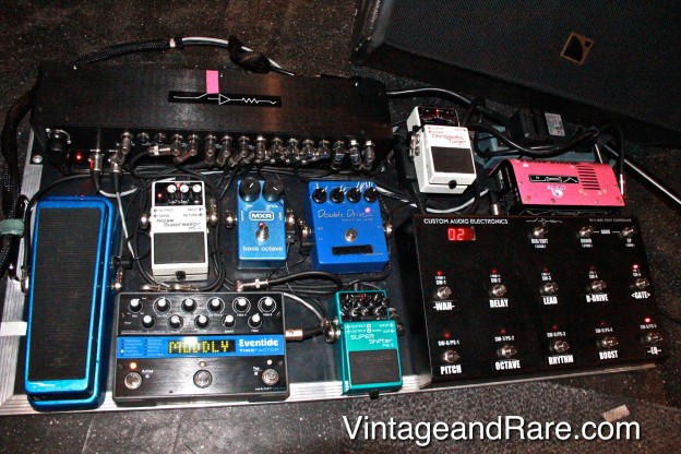 Page Hamilton Helmet Rig Setup EU Tour 2012