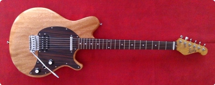 Handwood Guitars Axel Superlight 2014 Natural - Tru Oil Guitar For Sale