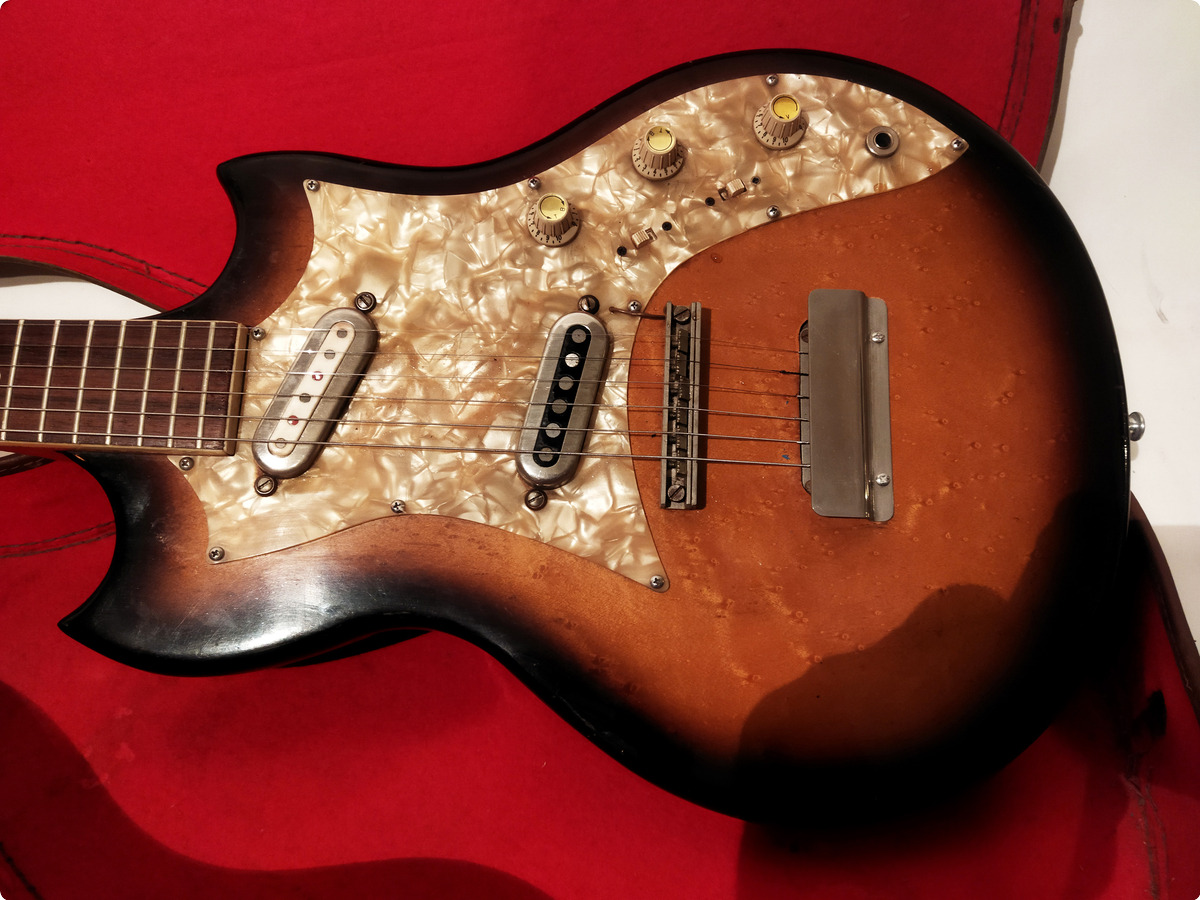 Framus STRATO 5/155 1964 Sunburst Guitar For Sale