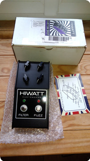 Hiwatt Custom Shop Filter Fuzz 2021 Black Effect For Sale