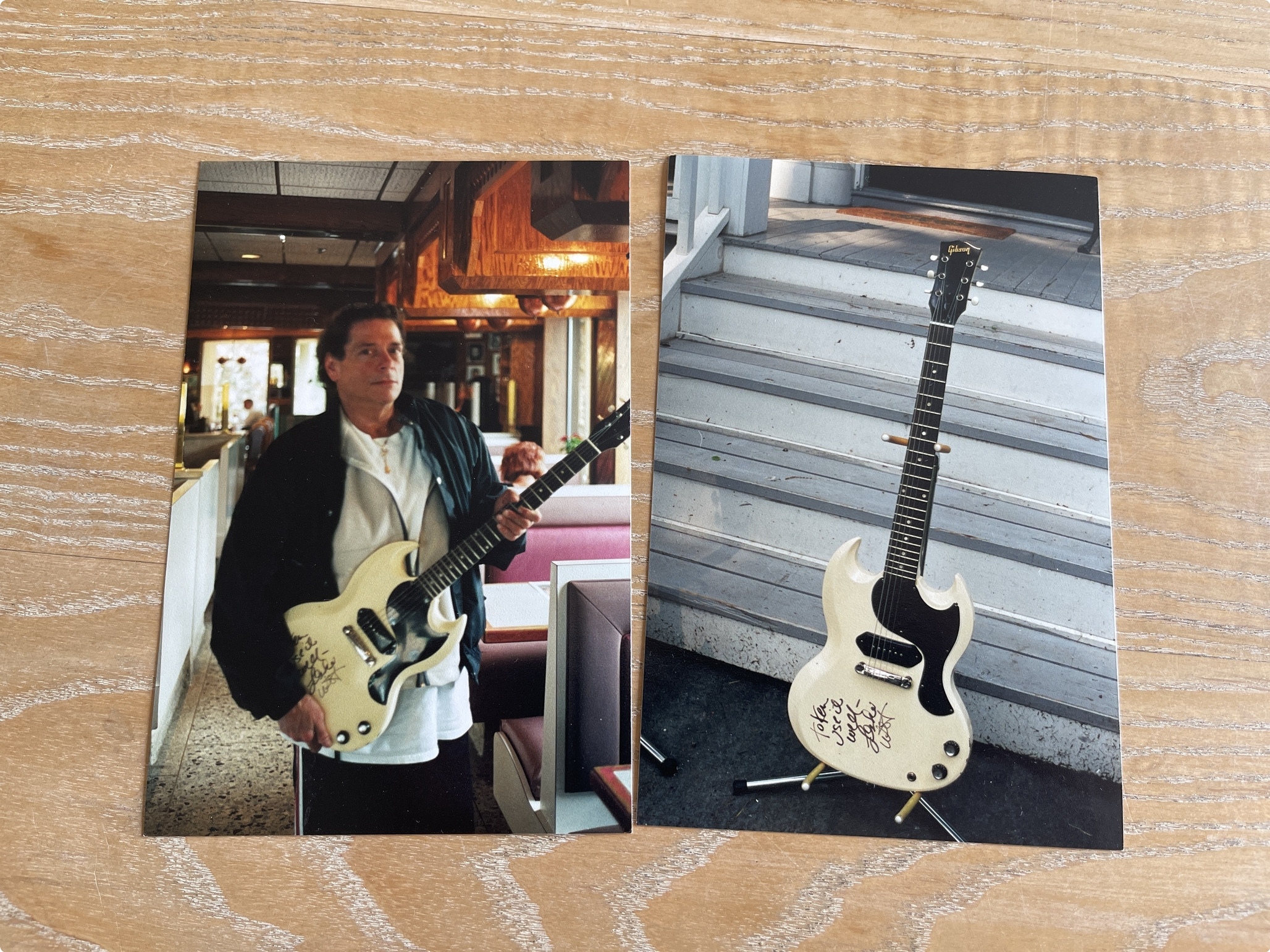 Gibson SG Jr 1963 Polaris White Guitar For Sale