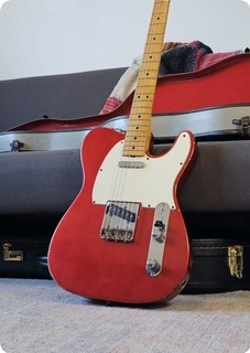 Fender Telecaster 1966 Candy Apple Red Guitar For Sale Joel's Vintage