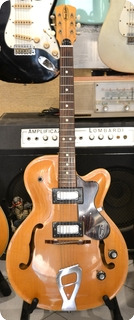 Zero Sette A 2 1965 Natural Guitar For Sale Rome Vintage Guitars