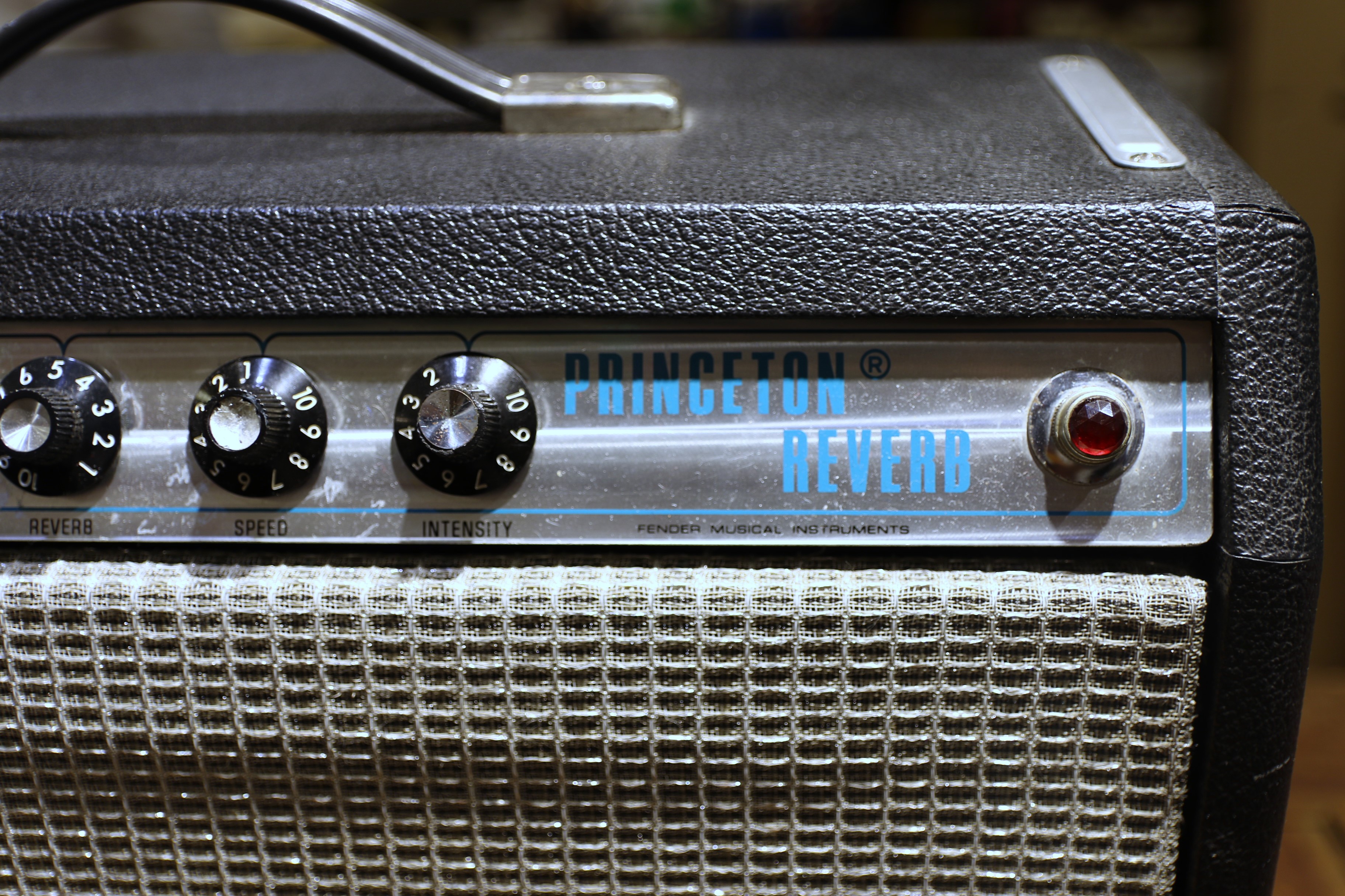 Fender Princeton Reverb Amp 1980 Black Amp For Sale Musikbörsen Göteborg