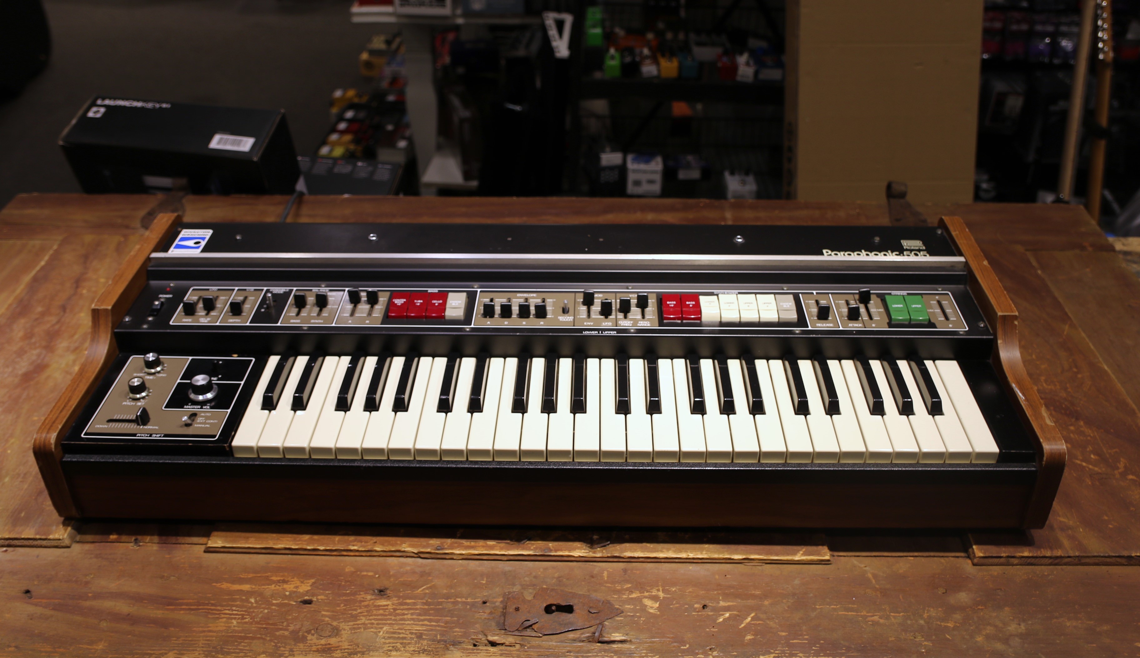 Roland RS 505 Paraphonic 1978 Black Piano For Sale Musikbörsen Göteborg