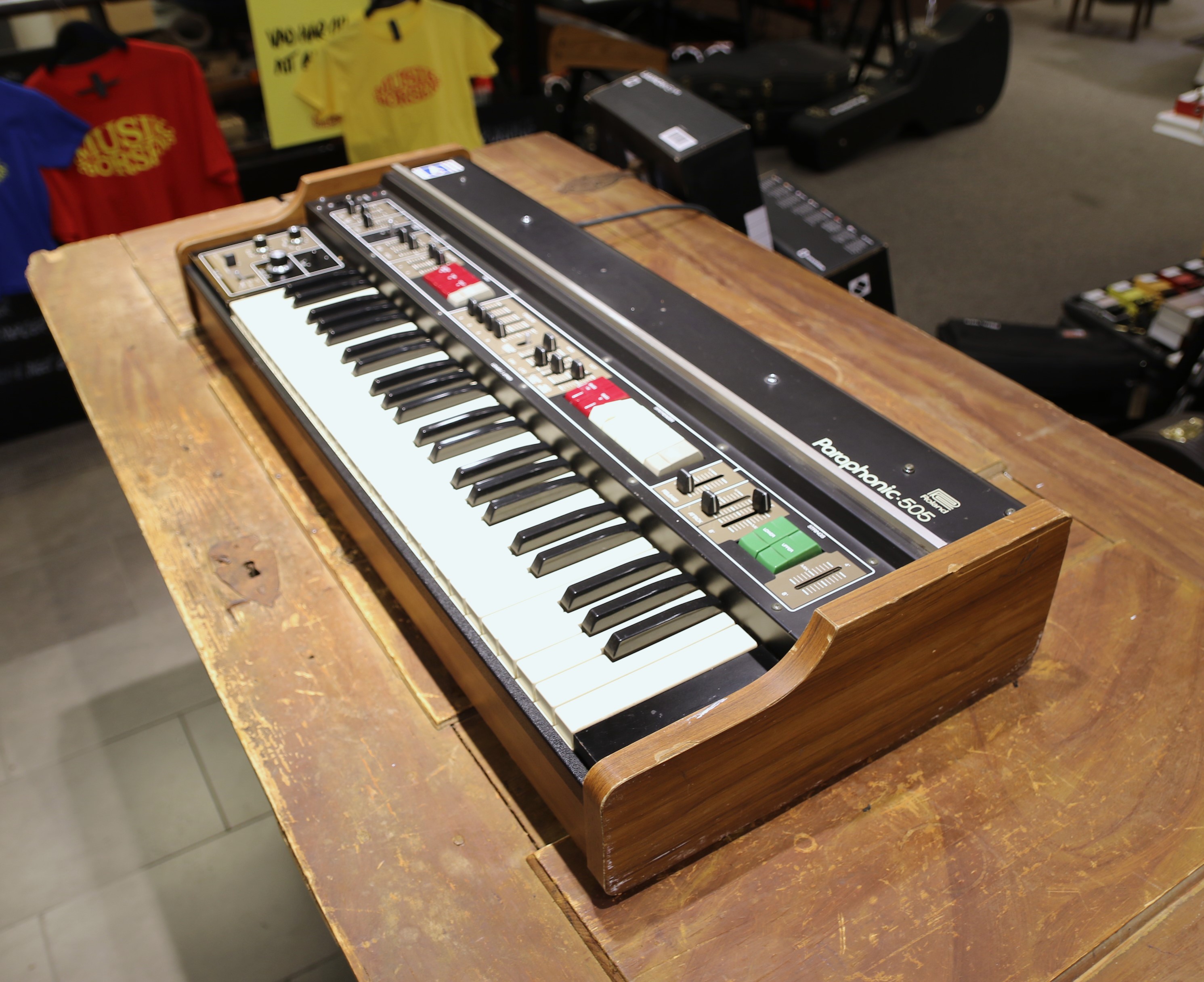 Roland RS 505 Paraphonic 1978 Black Piano For Sale Musikbörsen Göteborg