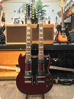Gibson EDS 1275 Doubleneck 12/6 1996 Cherry Red Guitar For Sale Oscar ...