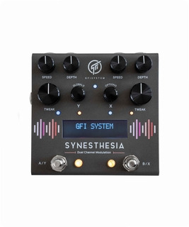 GFI System Synesthesia Dual Modulation Pedal Effect For Sale Tone Lab
