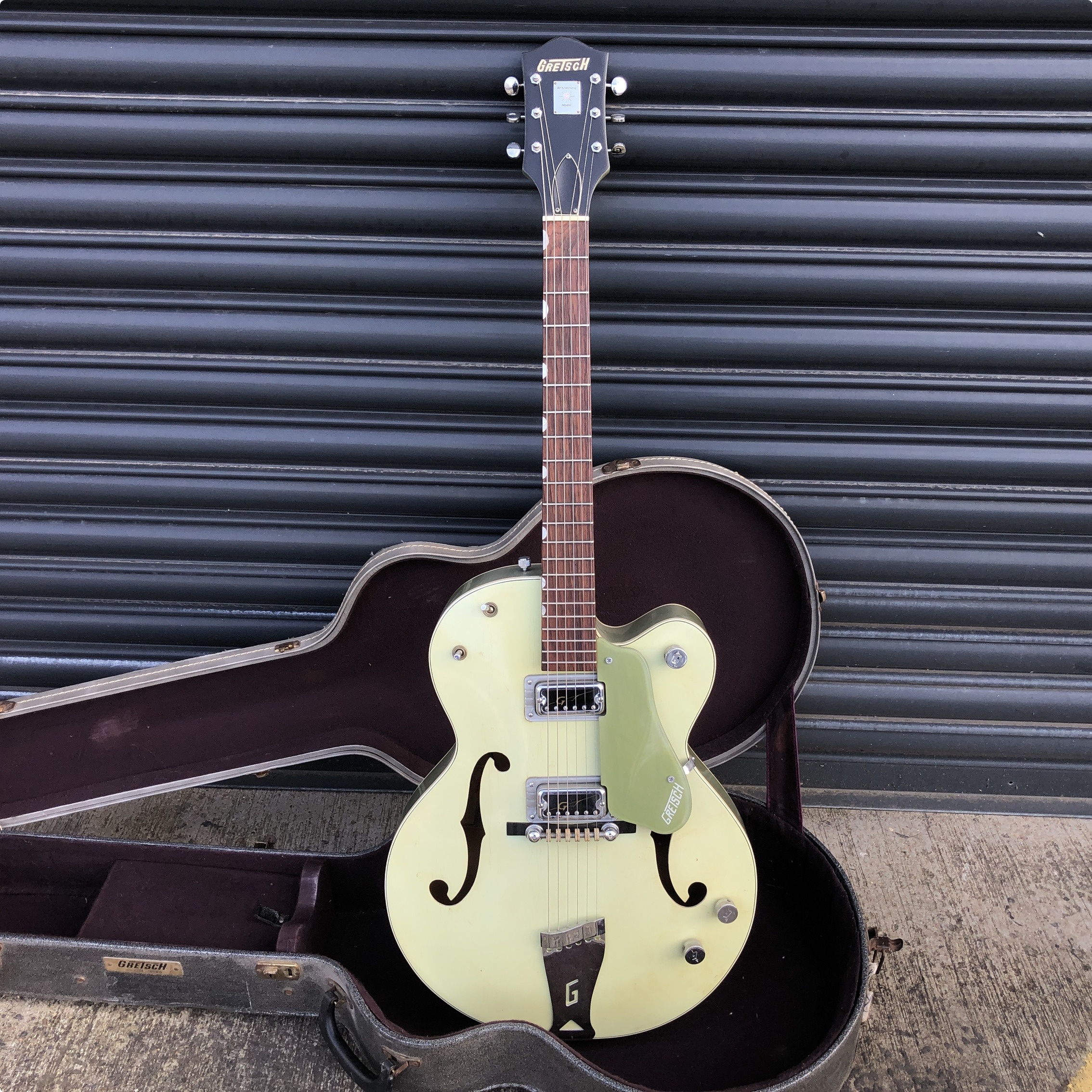 Gretsch Double Anniversary 1962 Smoke Green Guitar For Sale Denmark ...