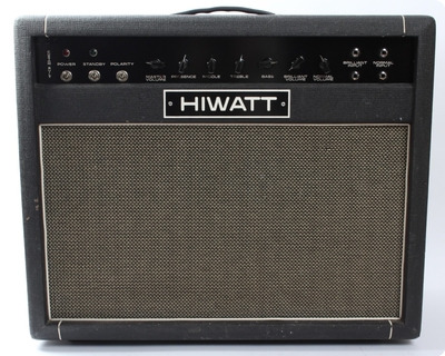 Hiwatt Custom 50 SA212 2x12" Combo 1974 Black Amp For Sale Yeahman's ...