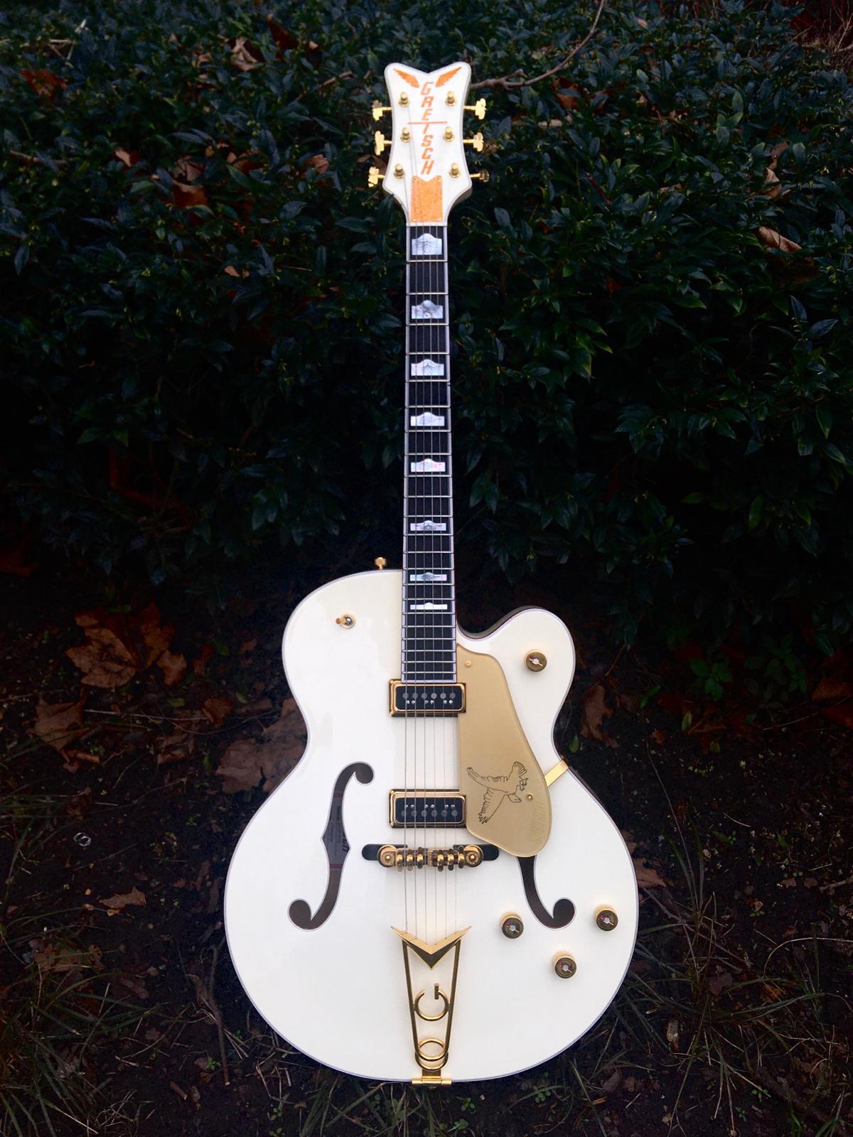 Gretsch White Falcon 1955 Reissue 2000 White Guitar For Sale Denmark ...