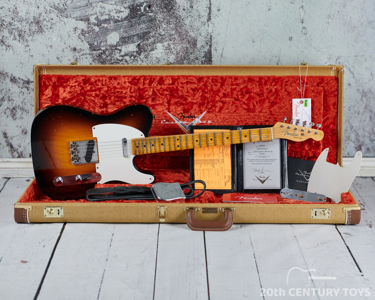 Fender Custom Shop Ltd Edition 1950 Esquire Reissue 2020 Sunburst ...