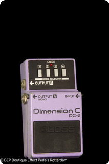 Boss DC 2 Dimension C (Blue Label) 1970's Purple Effect For Sale BEP ...
