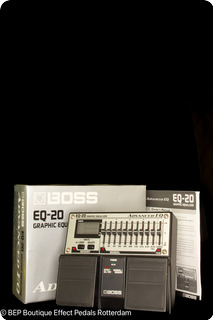 Boss EQ 20 Advanced EQ 2000's Black Effect For Sale BEP - Boutique ...