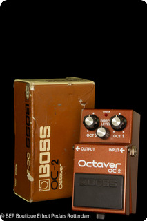 Boss OC 2 Octaver (Black Label) 1980's Brown Effect For Sale BEP ...