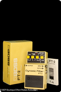 Boss FT 2 Dynamic Filter (Black Label) 1980's Yellow Effect For Sale ...