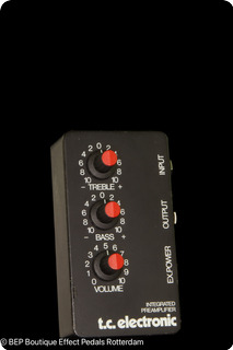 Tc Electronic Integrated Preamplifier 1990's Black Effect For Sale BEP ...