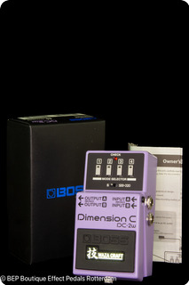Boss DC 2W Dimension C Chorus Waza Craft Purple Effect For Sale BEP ...