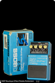 Boss PS 2 Digital Pitch Shifter/Delay (Blue Label) Blue Effect For Sale ...