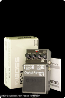 Boss RV 5 Digital Reverb (Dark Gray Label) Grey Effect For Sale BEP ...