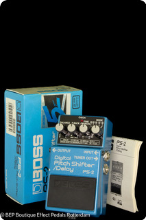 Boss PS 2 Digital Pitch Shifter/Delay (Blue Label) Blue Effect For Sale ...