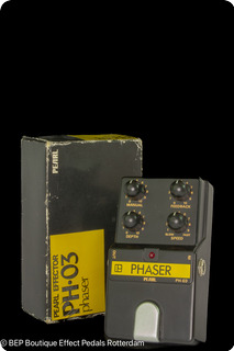 Pearl PH 03 Phaser 1980's Black Effect For Sale BEP - Boutique Effect Pedals