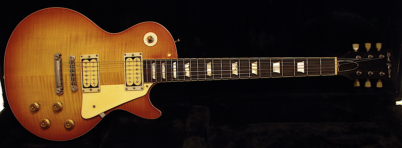 Real Guitars Standard Buld 59 Burst 2024 Faded Cherry Sunburst Guitar ...