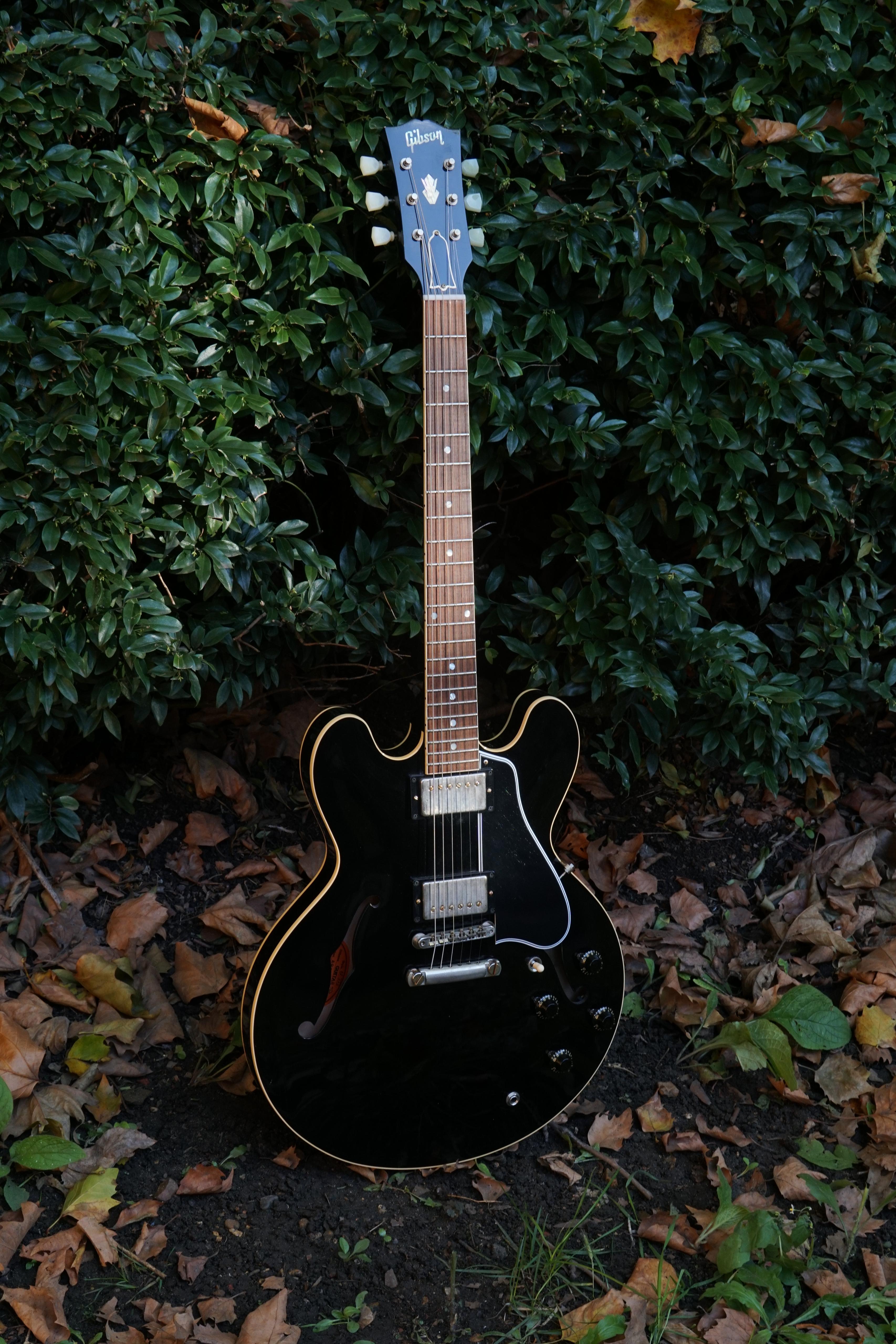 Gibson Murphy Lab ES335 2020 Ebony Guitar For Sale Denmark Street Guitars