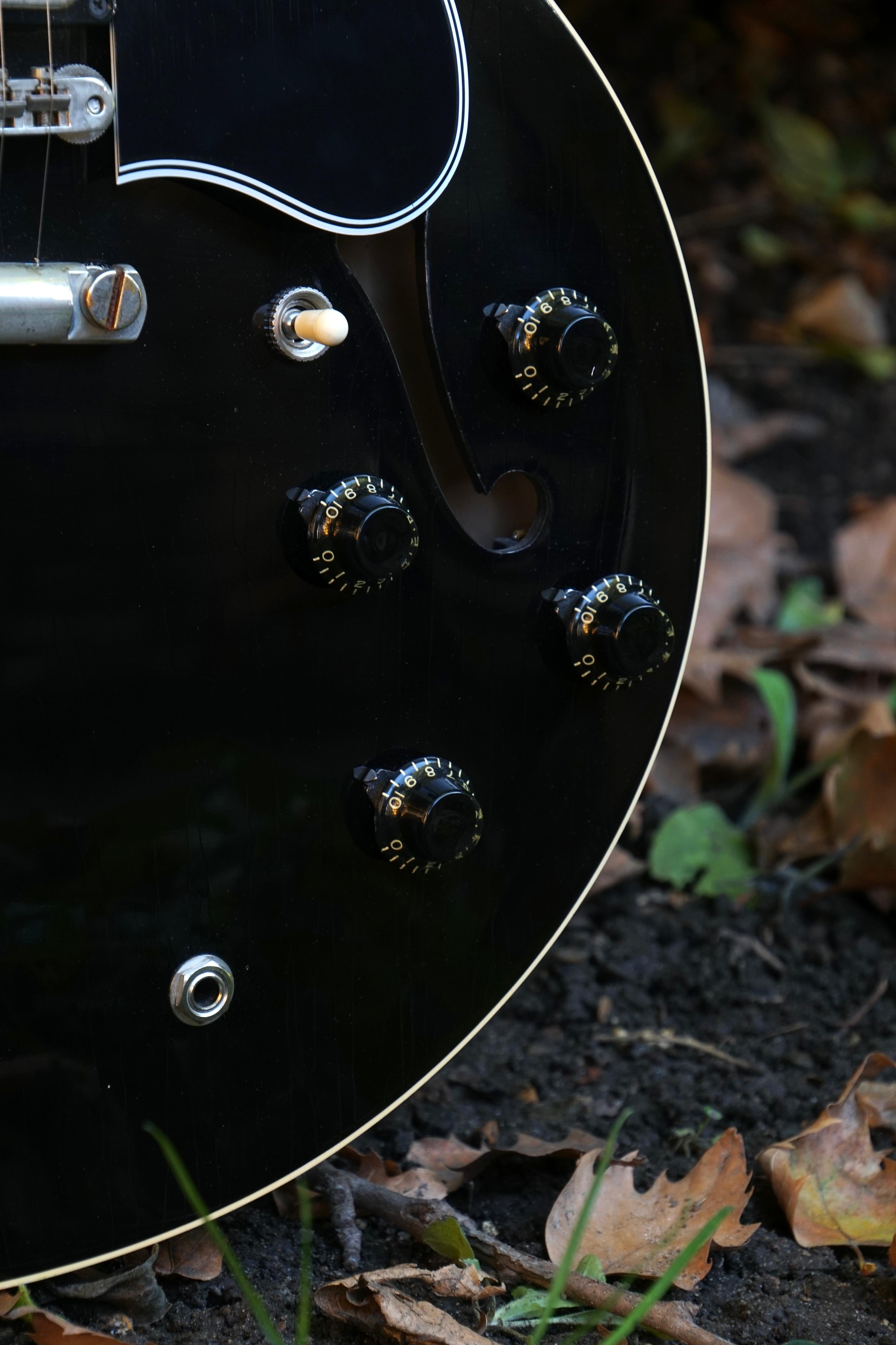 Gibson Murphy Lab ES335 2020 Ebony Guitar For Sale Denmark Street Guitars