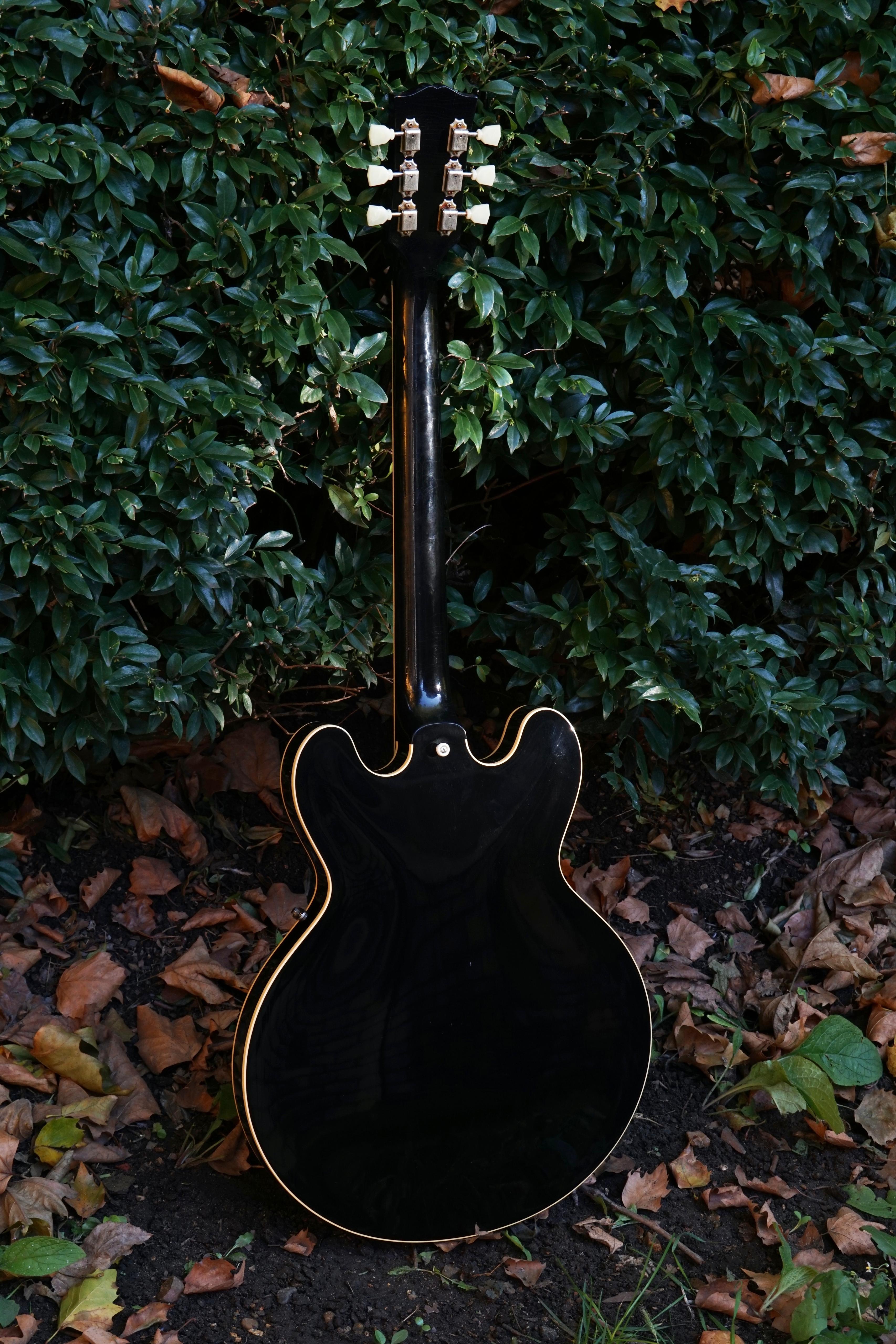 Gibson Murphy Lab ES335 2020 Ebony Guitar For Sale Denmark Street Guitars
