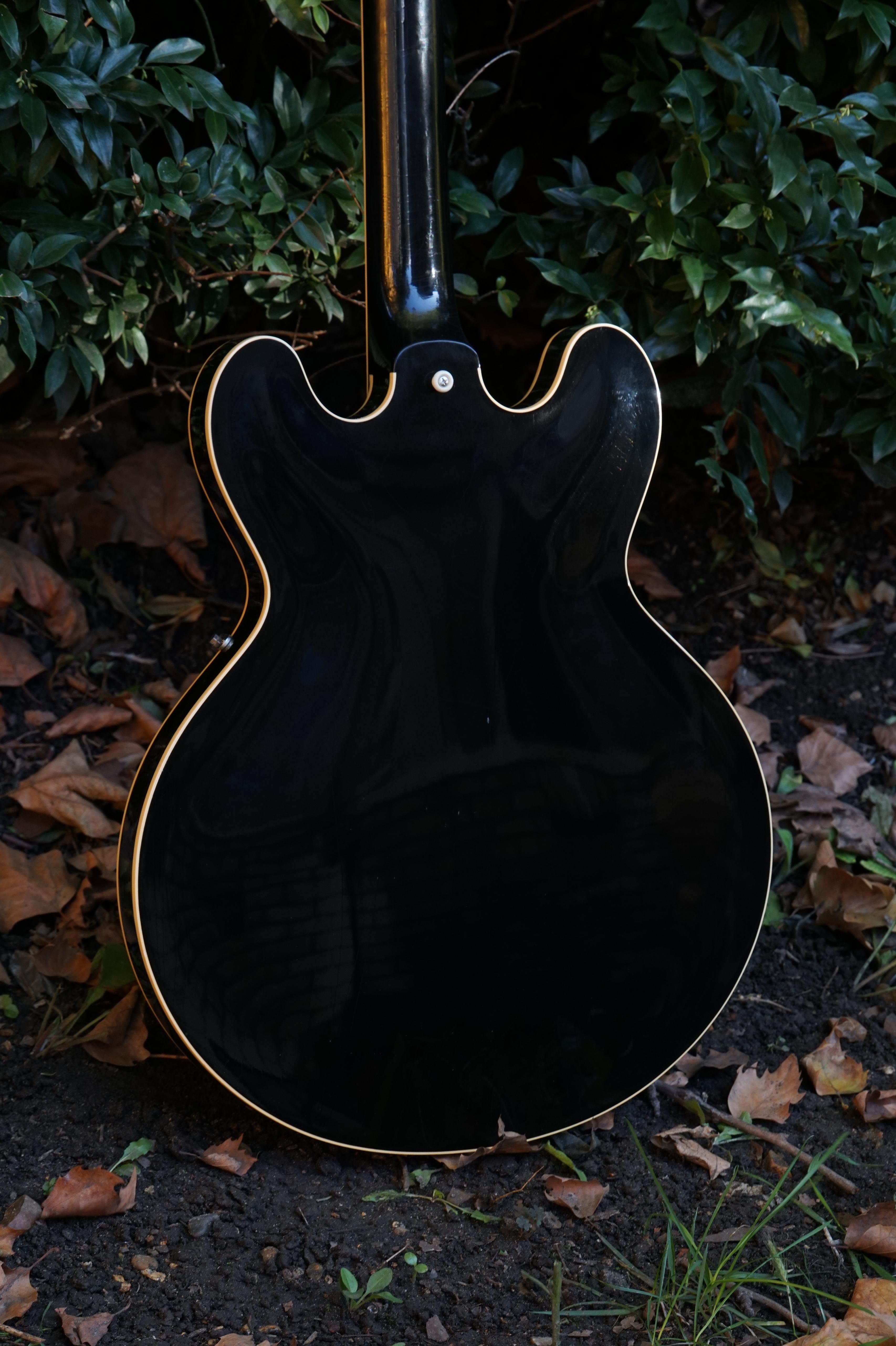 Gibson Murphy Lab ES335 2020 Ebony Guitar For Sale Denmark Street Guitars