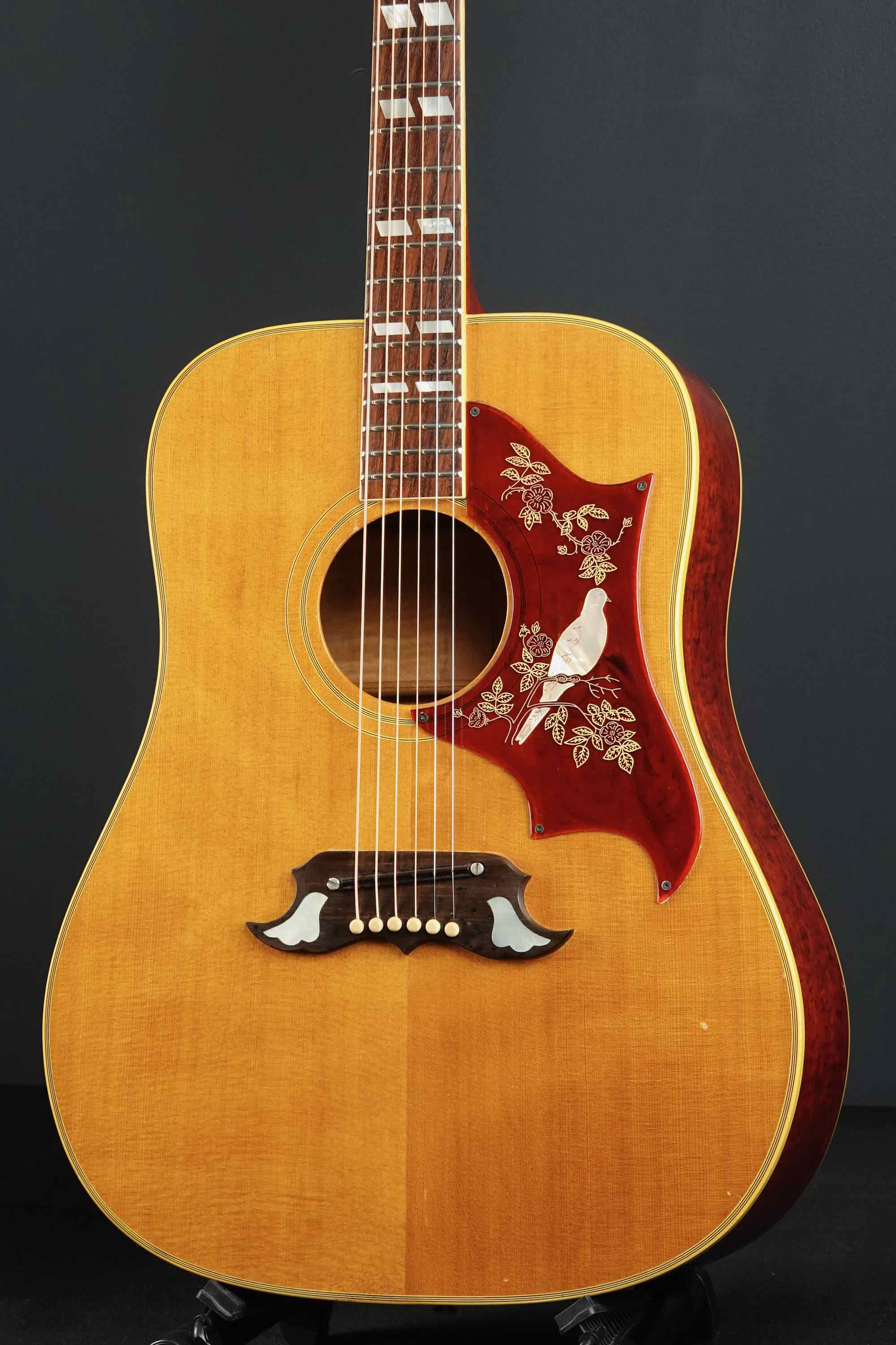 Gibson DOVE 1969 Natural Guitar For Sale Blue-G