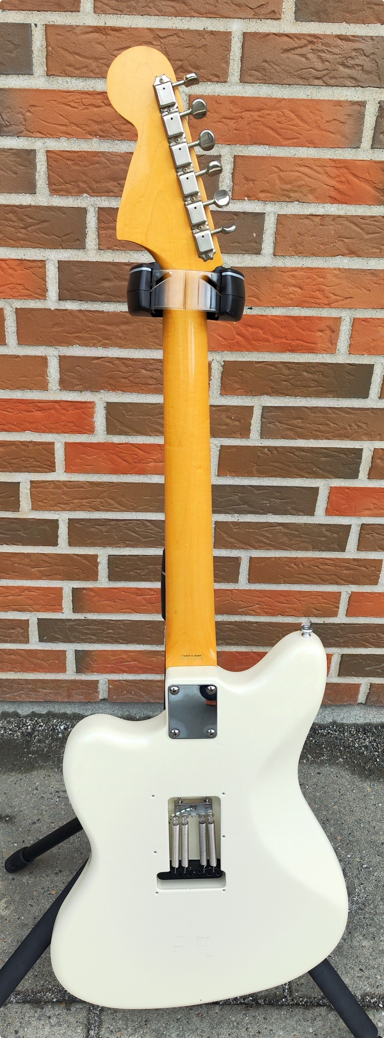 Squier JagMaster Vista Japan 1996 White Refinished Guitar For Sale ...