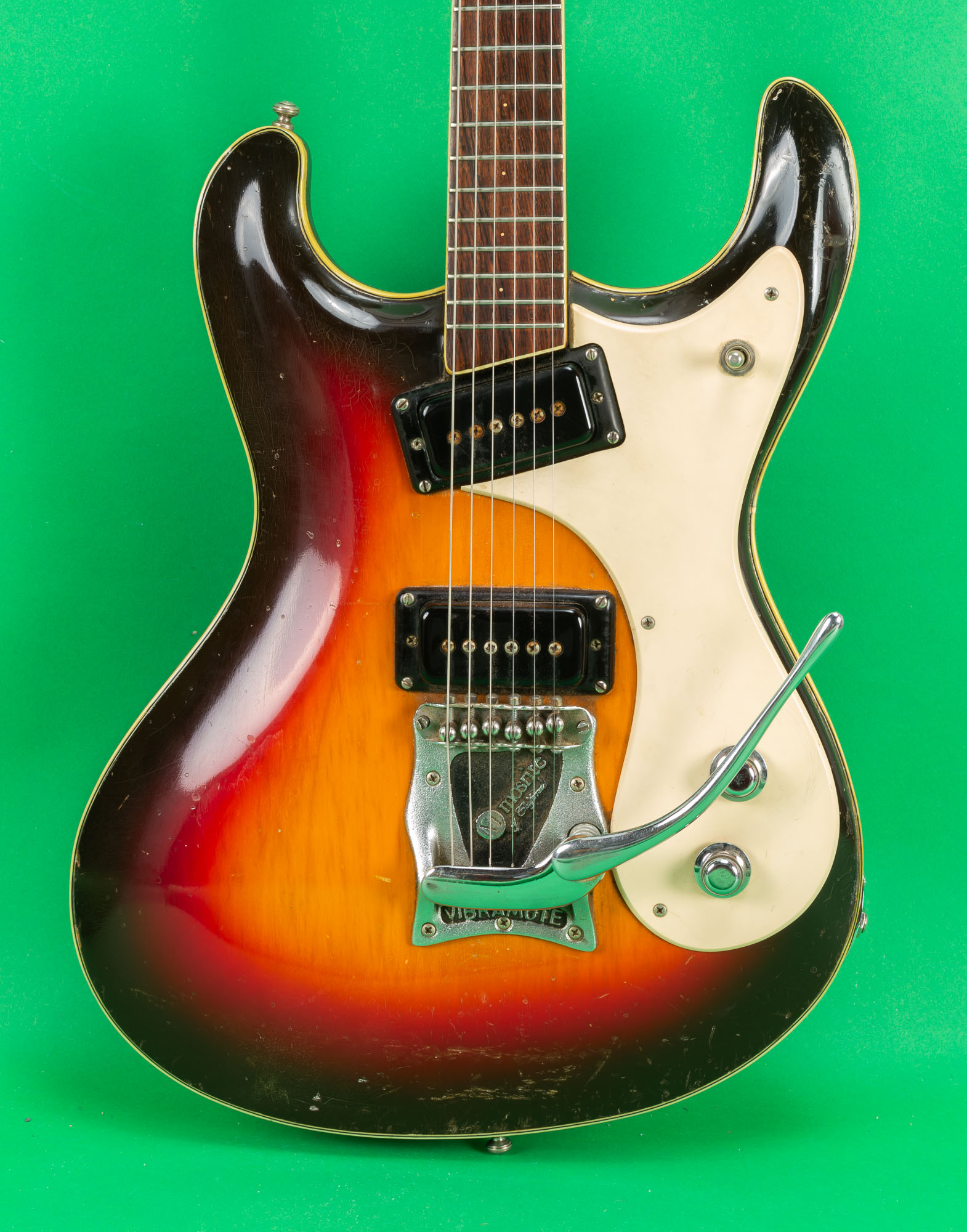 Mosrite Ventures 1963 Sunburst Guitar For Sale Jay Rosen Music