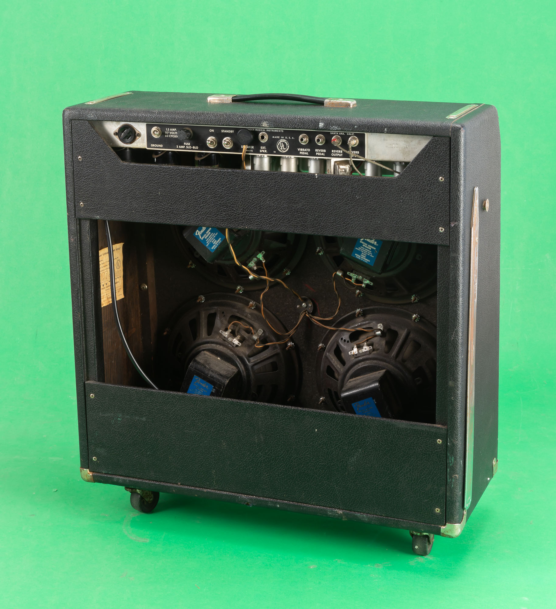 Fender Super Reverb 1967 Silver Amp For Sale Jay Rosen Music