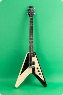 Hamer Michael Schenker Vector Model 1982 Bland And White Guitar For ...