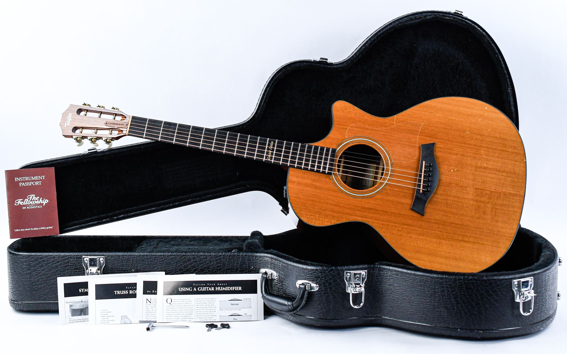 Taylor 414CE Limited Edition Walnut Cedar 2005 Guitar For Sale The ...