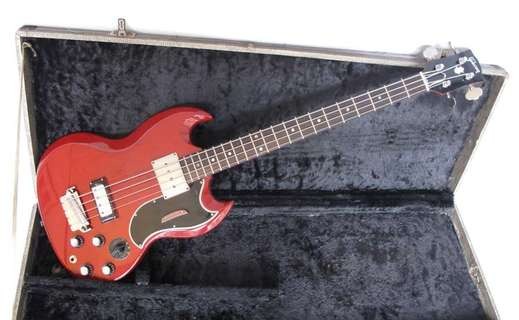 Gibson EB3 1964 Cherry Red Bass For Sale Andy Baxter Bass & Guitars Ltd