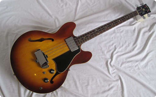 Gibson EB2 1968 Sunburst Bass For Sale Andy Baxter Bass & Guitars Ltd