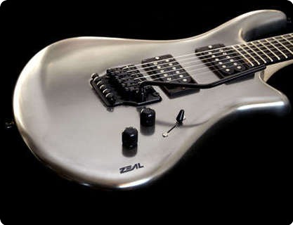Zeal Guitars Mercury 2014 Solid Steel Coating Guitar For Sale Zeal Guitars