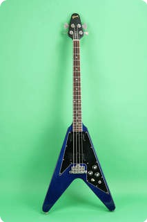 Gibson Flying V 1981 Blue Bass For Sale Jay Rosen Music