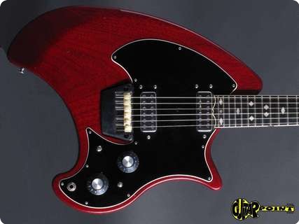 Ovation Deacon 1974 Cherry Guitar For Sale GuitarPoint