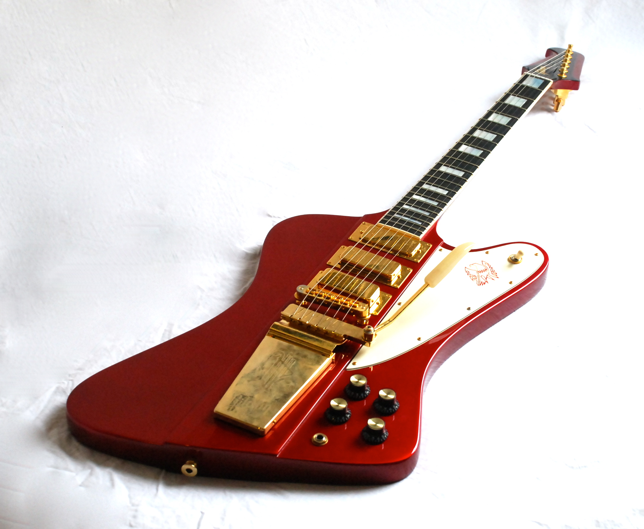 Gibson Firebird VII 2008 Metallic Red Guitar For Sale Bass N Guitar