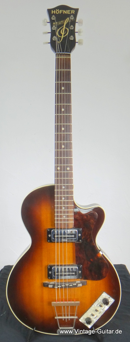 Hofner Club 50 1968 Sunburst Guitar For Sale Vintage Guitar Oldenburg