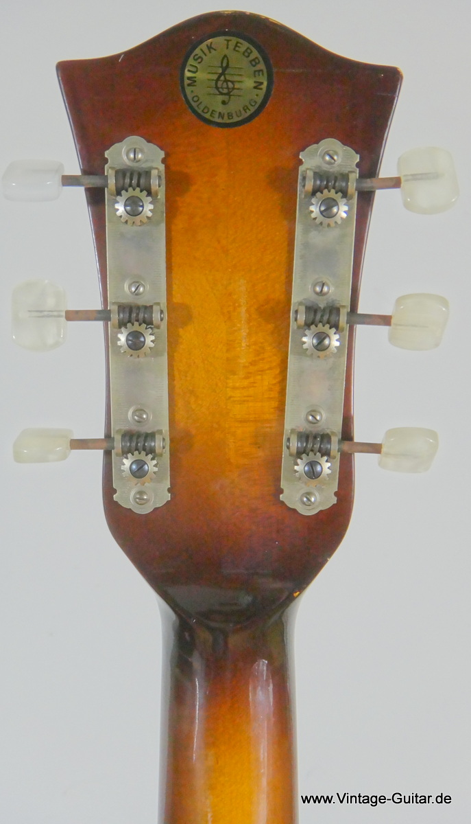 Hofner Club 50 1968 Sunburst Guitar For Sale Vintage Guitar Oldenburg