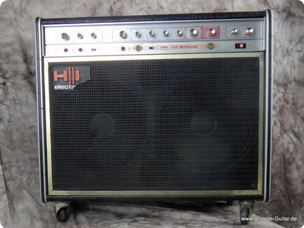 HH Electronics VS Musician 1970's Black Tolex Amp For Sale Vintage ...