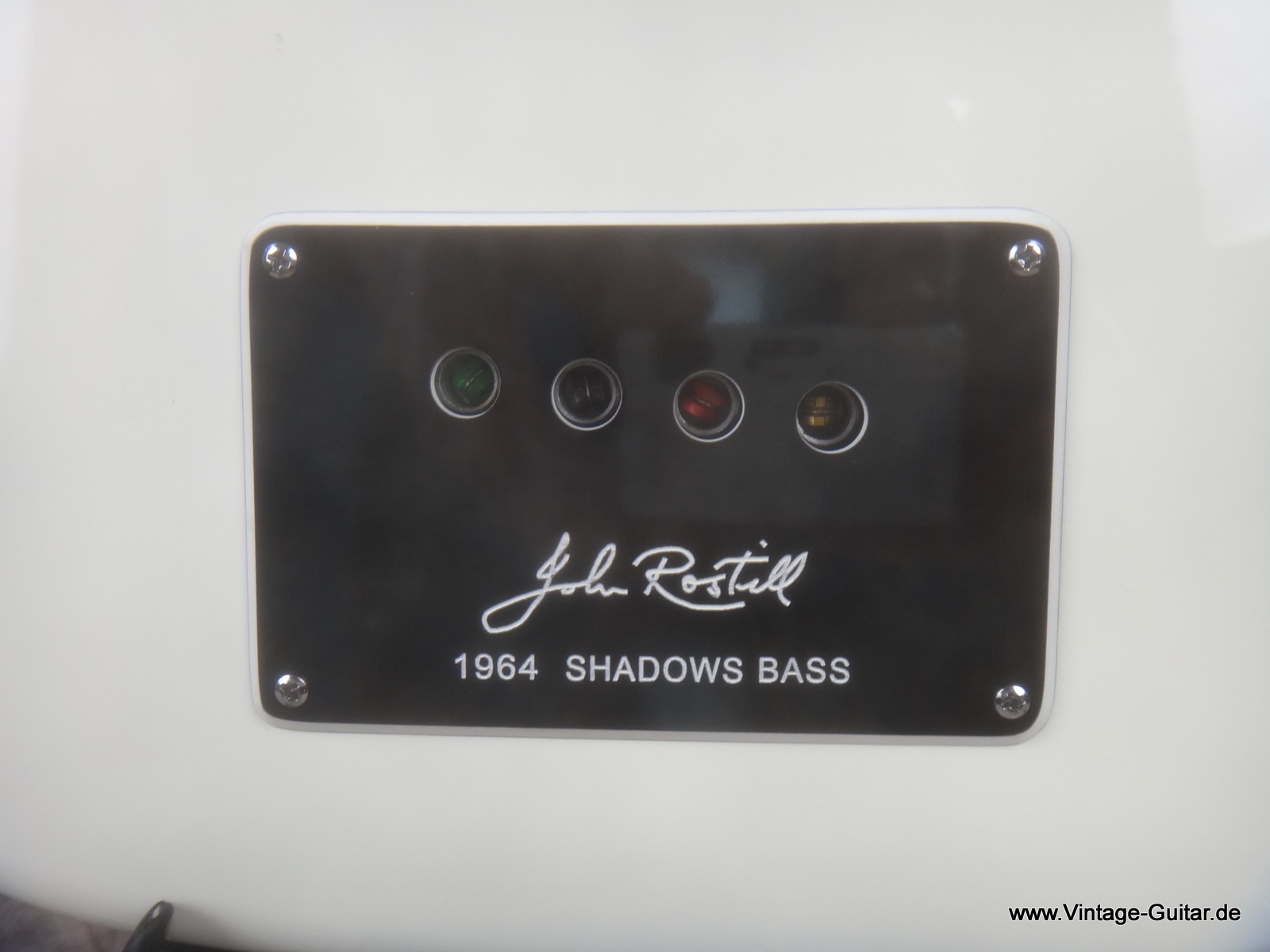 Burns John Rostill Shadows Bass 1964 2008 White Bass For Sale Vintage ...
