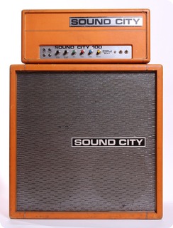 Sound City MKIII B100W 1970 Orange Amp For Sale Yeahman's Guitars