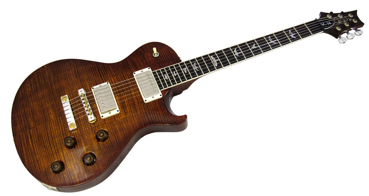 PRS SC58 Single Cut Black Gold Burst 2013 Black Gold Burst Guitar For ...