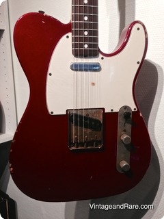 Fender Telecaster 1972 Red Guitar For Sale InstrumentShoppen